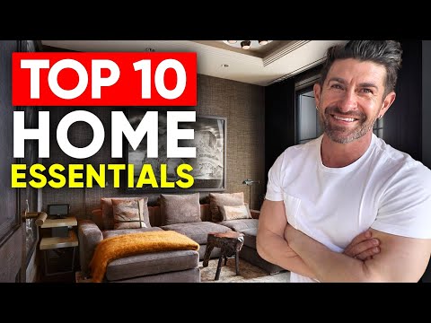 10 Items EVERY Adult Man Needs in His House or Apartment (HOME GLOW-UP)