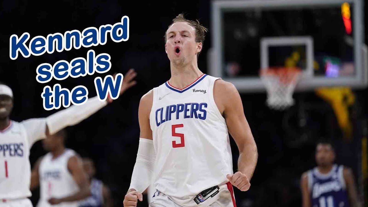 Luke Kennard scores 7 points in the last 10 seconds of the game