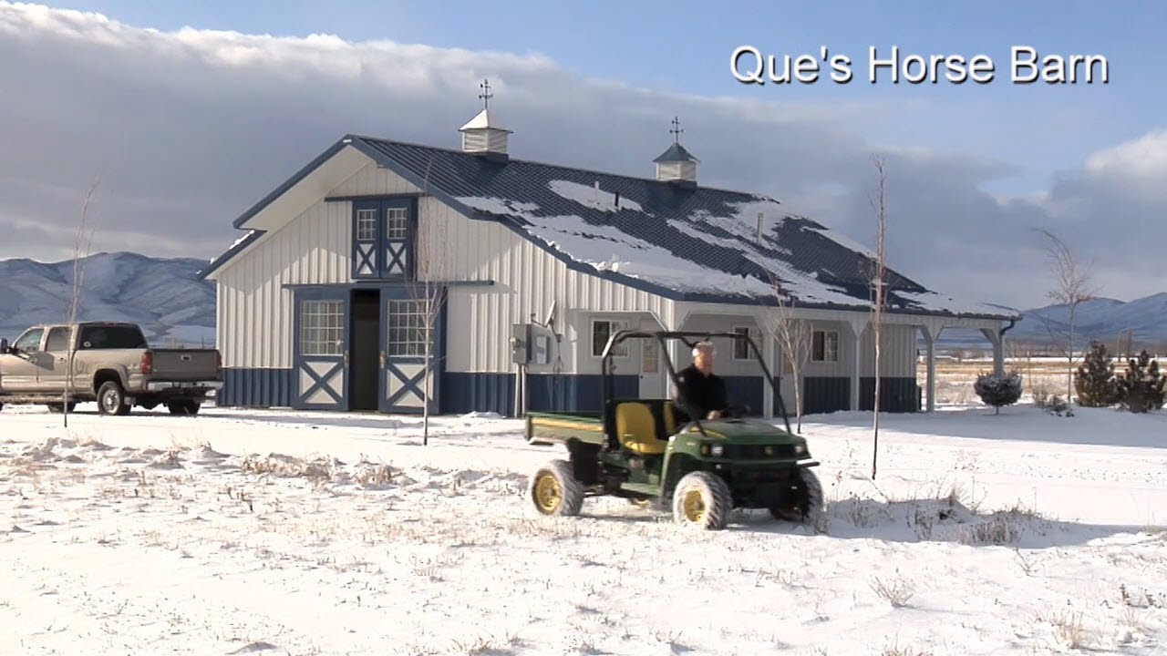 Que's Horse Barn Tour | Morton Buildings Equestrian Project
