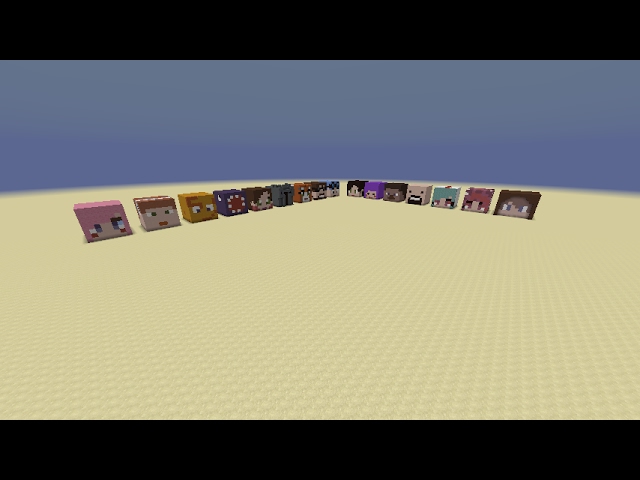 Head World Minecraft Map