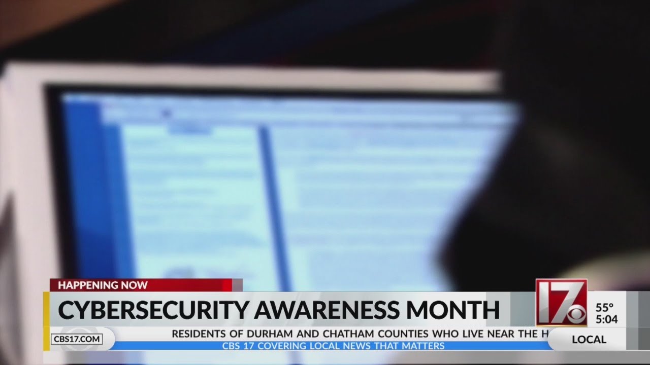 October is Cyber Security Awareness Month