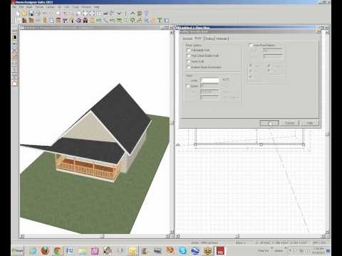 Home Designer Suite - Roof over porch