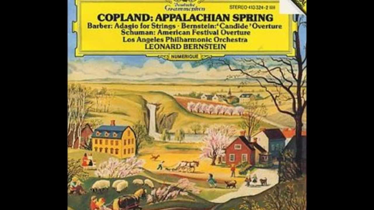 AARON COPLAND - Simple Gifts From Appalachian Spring - LEONARD BERNSTEIN