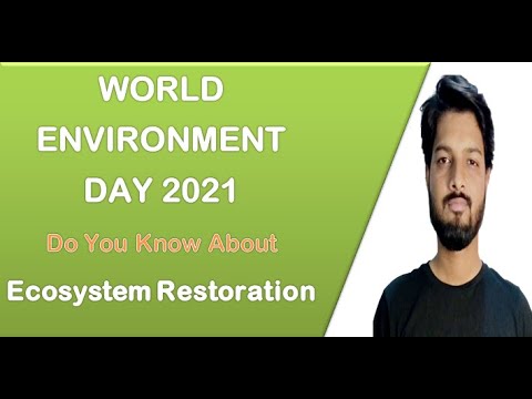 World Environment Day 2021 | Ecosystem | Ecosystem Restoration | In Urdu/Hindi