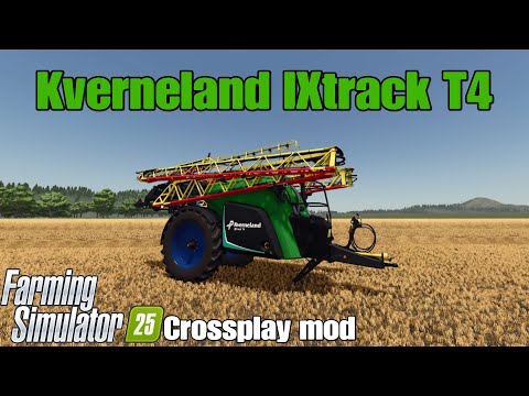 Kverneland IXtrack T4 / FS25 crossplay mod