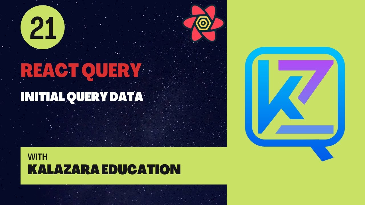 React Query Tutorial - 21 - Initial Query Data