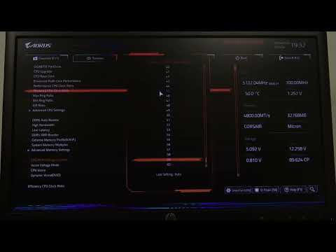 How to Manage Efficency CPU Clock Ratio on Gigabyte Z790 AORUS MASTER