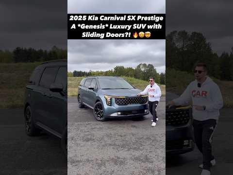 Five Reasons the NEW 2025 Kia Carnival SX Prestige is a Genesis SUV with Sliding Doors!
