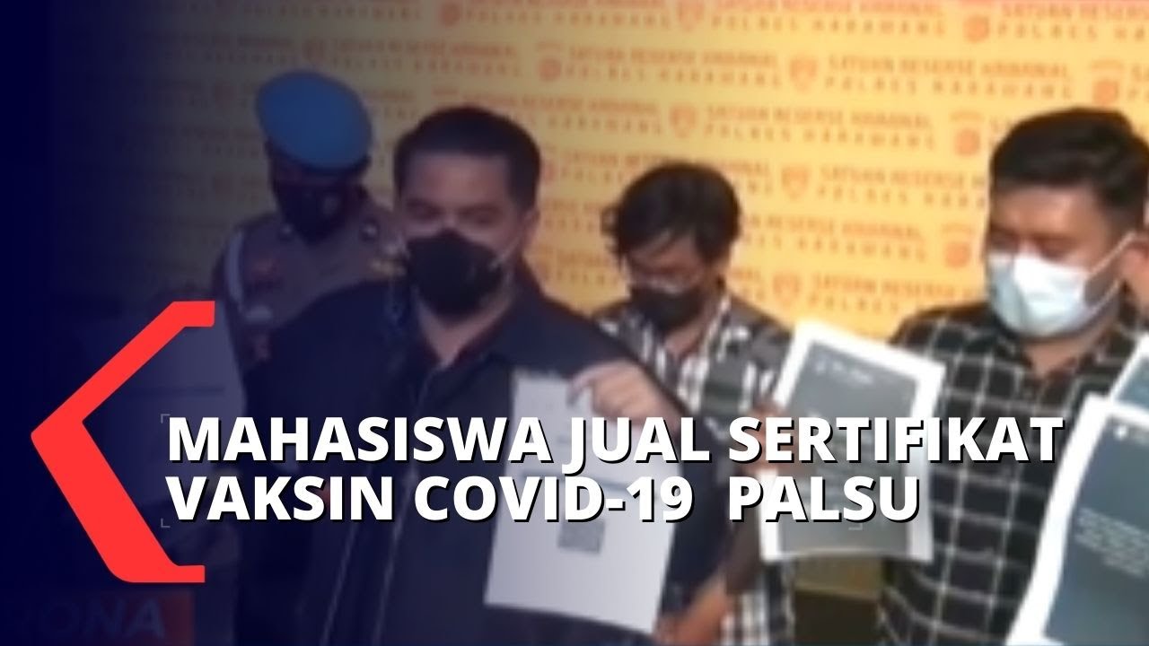 Mahasiswa Ditangkap Karena Jual Sertifikat Vaksin Covid-19 Palsu Lewat Aplikasi Whatsapp!