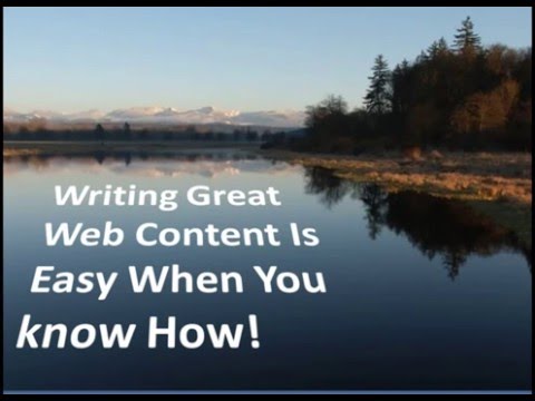Website Content Writing Made Easy With This Great Tip
