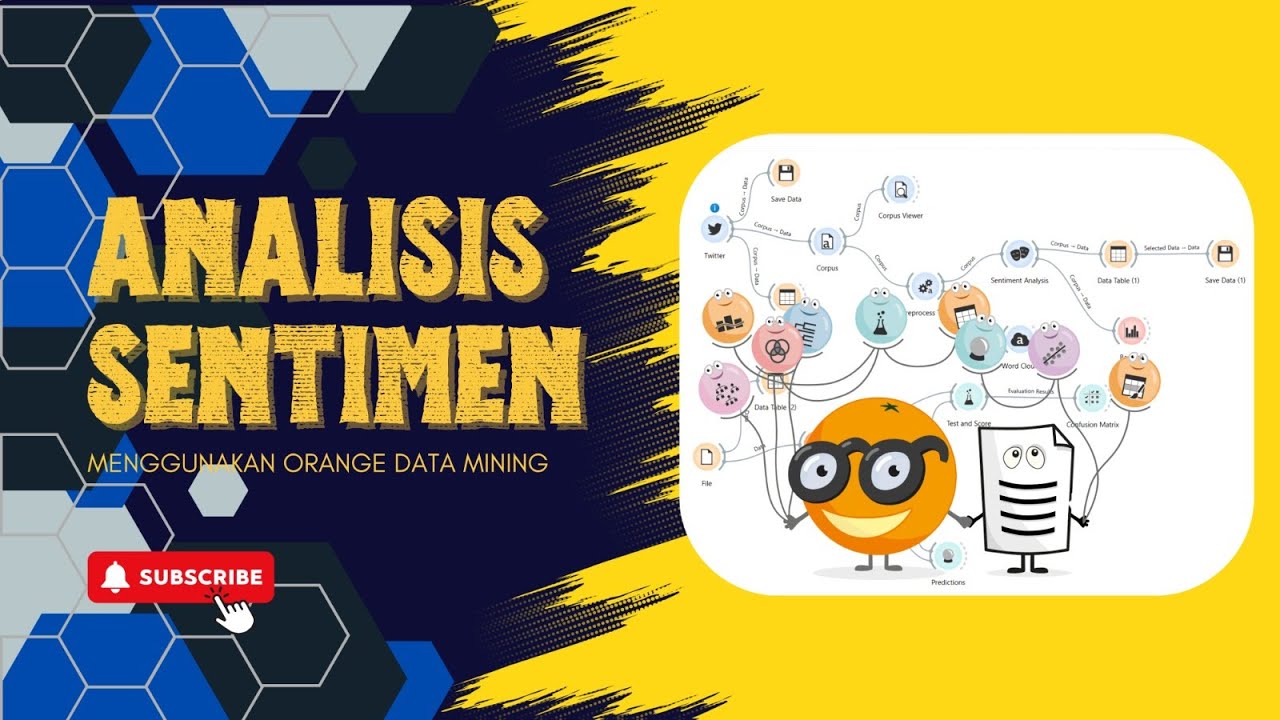 Analisis Sentimen Menggunakan Orange Data Mining (Lengkap) #video #dataminingtutorial