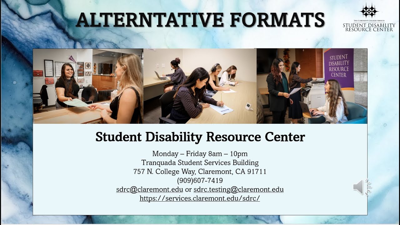 AIM Alternative Formats Tutorial