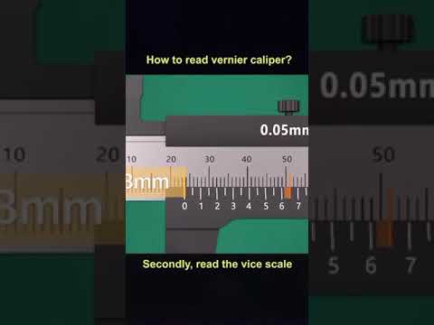 read vernier caliper?