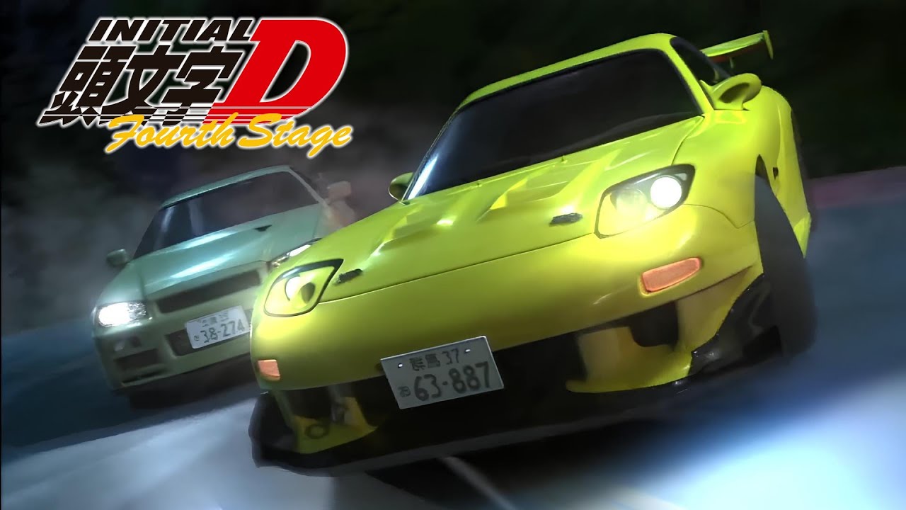 Initial D Fourth Stage (2004) All Episodes English Dub 4K