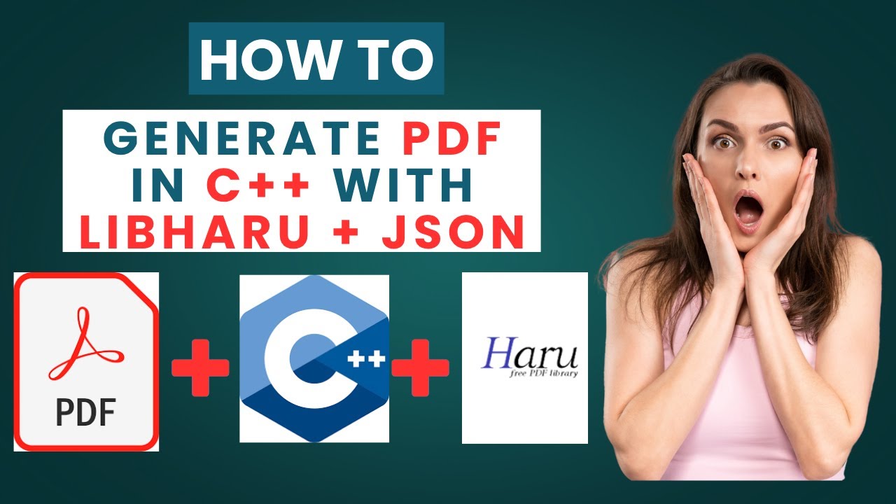 📄 C++ + JSON + PDF = Magic! 🪄 Create Stunning PDF Tables from JSON Data  LibHaru & Nlohmann JSON