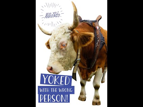 What does unequally yoked in the bible mean?