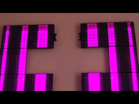 Twinkly Squares Starter Kit – App-Controlled LED Panels with 64 RGB (16 Million Colors) Pixels