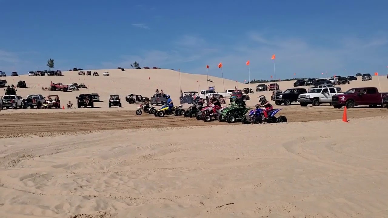 Lt500r quadzilla drag race #duner alky zilla