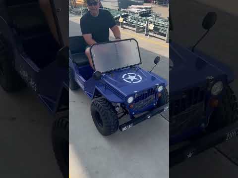 Tractor Supply 125cc Mini Jeep is a BEAST! #jeep #jeeplife #tractorsupply #toys #shortsviral