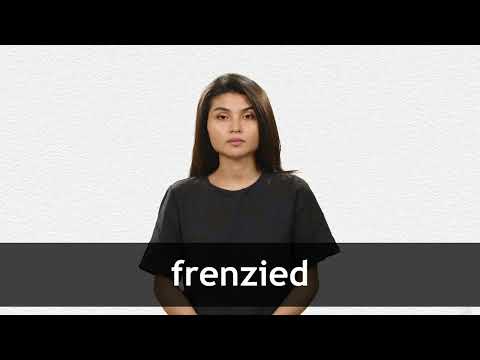 FRENZIED definition and meaning | Collins English Dictionary