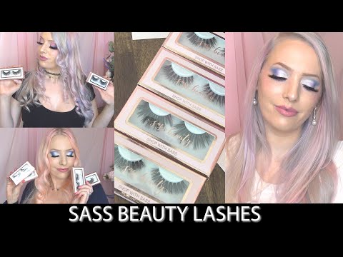 Sass Beauty Lashes Try on and Review | NZ in Focus