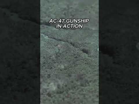 Vietnam War: AC-47 Gunship in Action