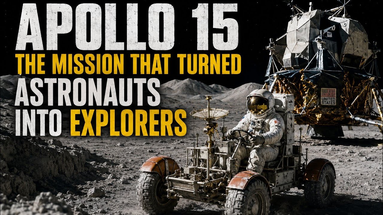 Apollo 15: The Mission That Turned Astronauts Into Explorers #apollo15 #nasa #history #space