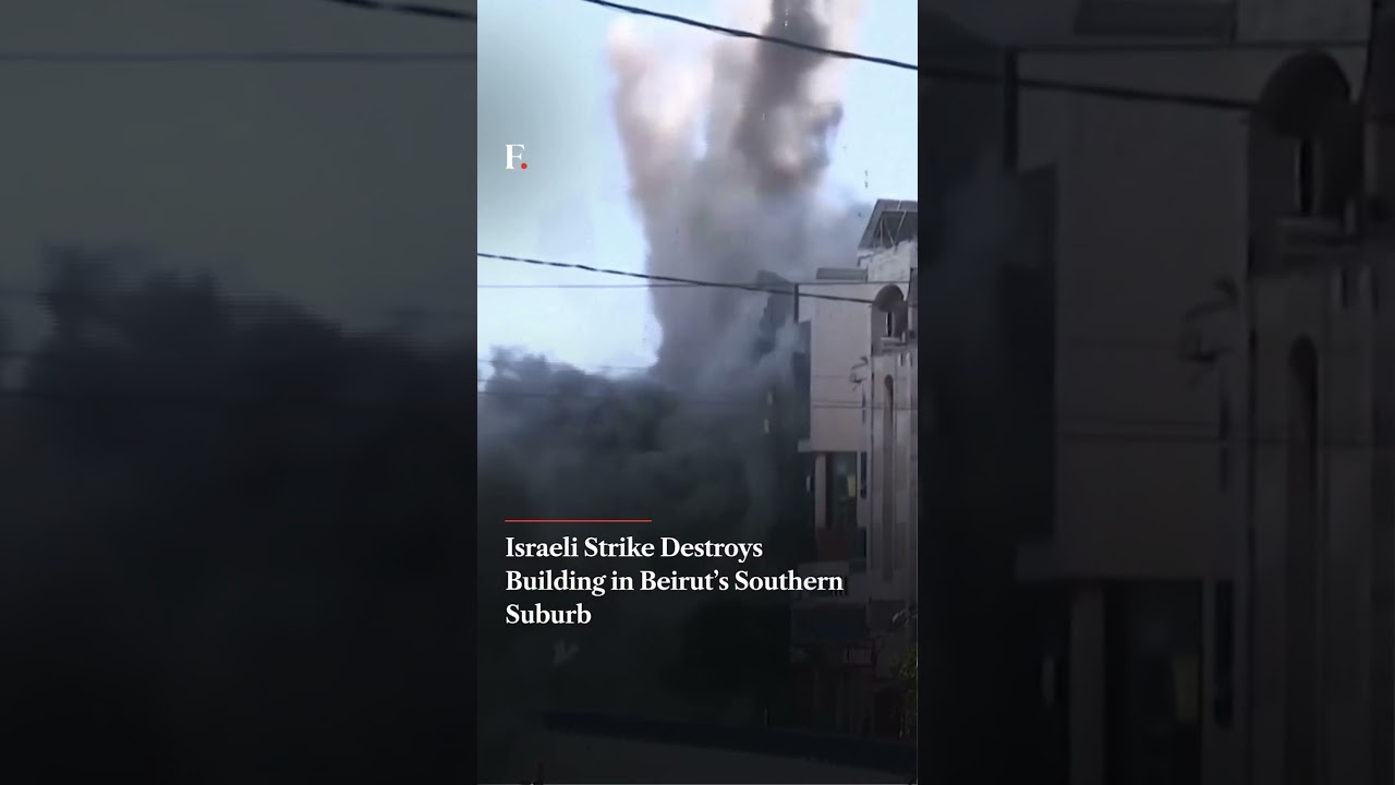 Israel Strikes Building in Beirut's Suburbs | N18G
