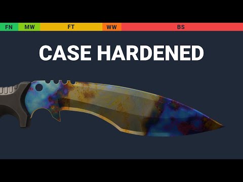 Kukri Knife Case Hardened - Skin Float And Wear Preview