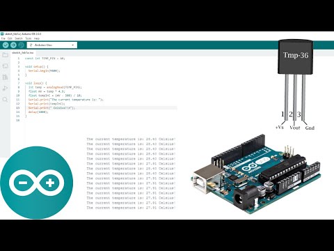 Arduino: How To Read The Temperature With The TMP36!