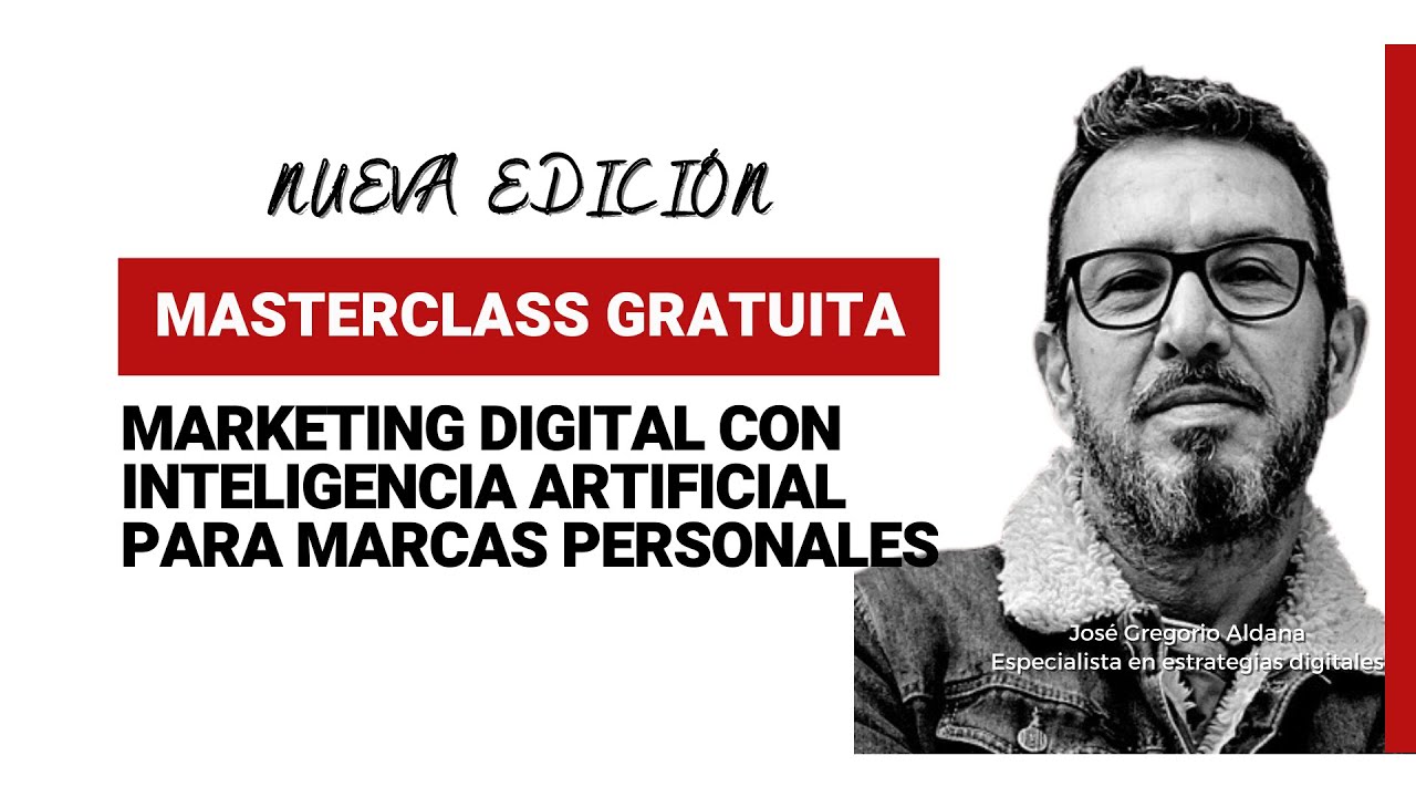Masterclass | Marketing Digital con IA para marcas personales