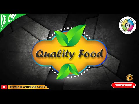 Quality Food Logo | Tools Hacker Graphix