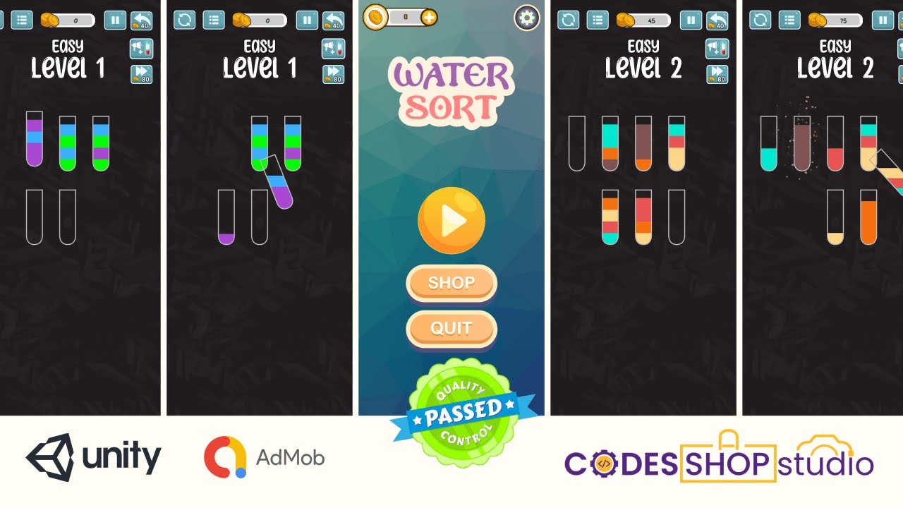 Water Sort Puzzle | liquid sorting | Puzzle Game