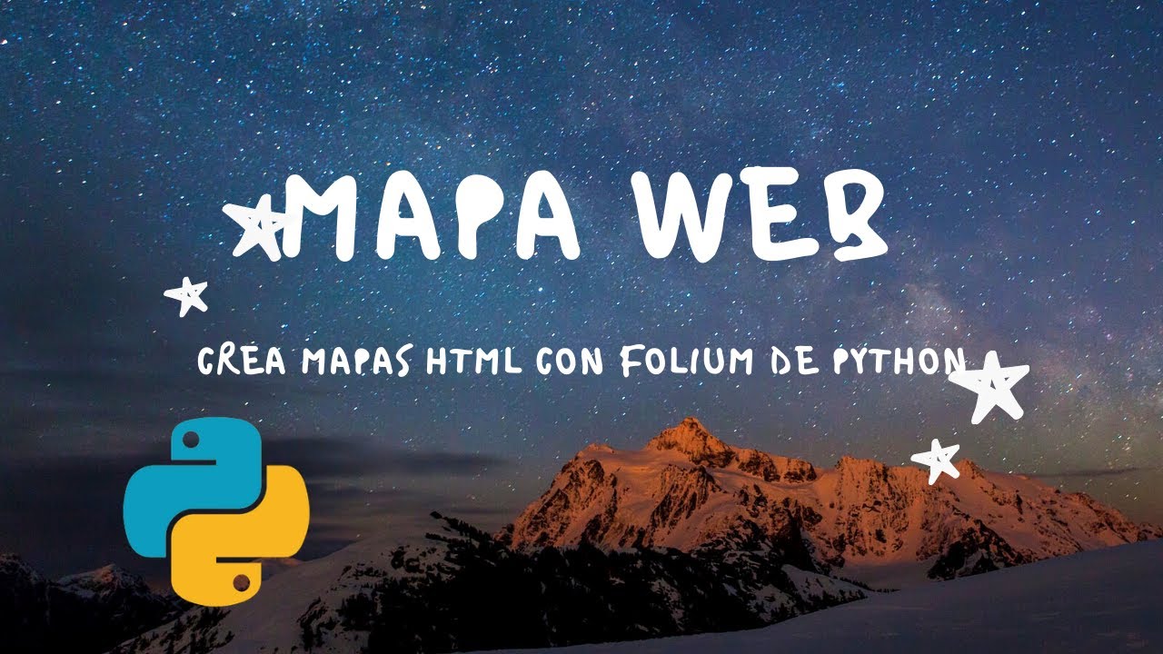 TUTORIAL: Mapa web con Python Folium (Leaflet), GeoJson, Pandas y GeoPandas