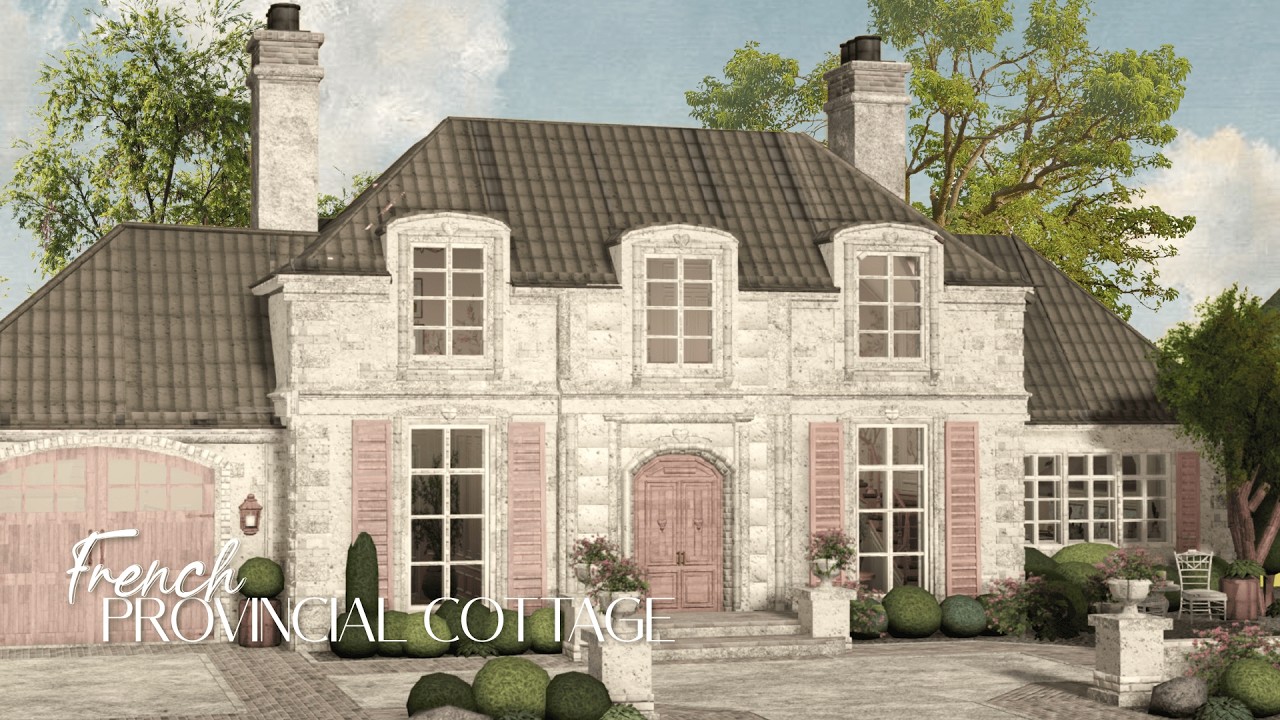 BLOXBURG: French Provincial Cottage | Built for Frenchrxses