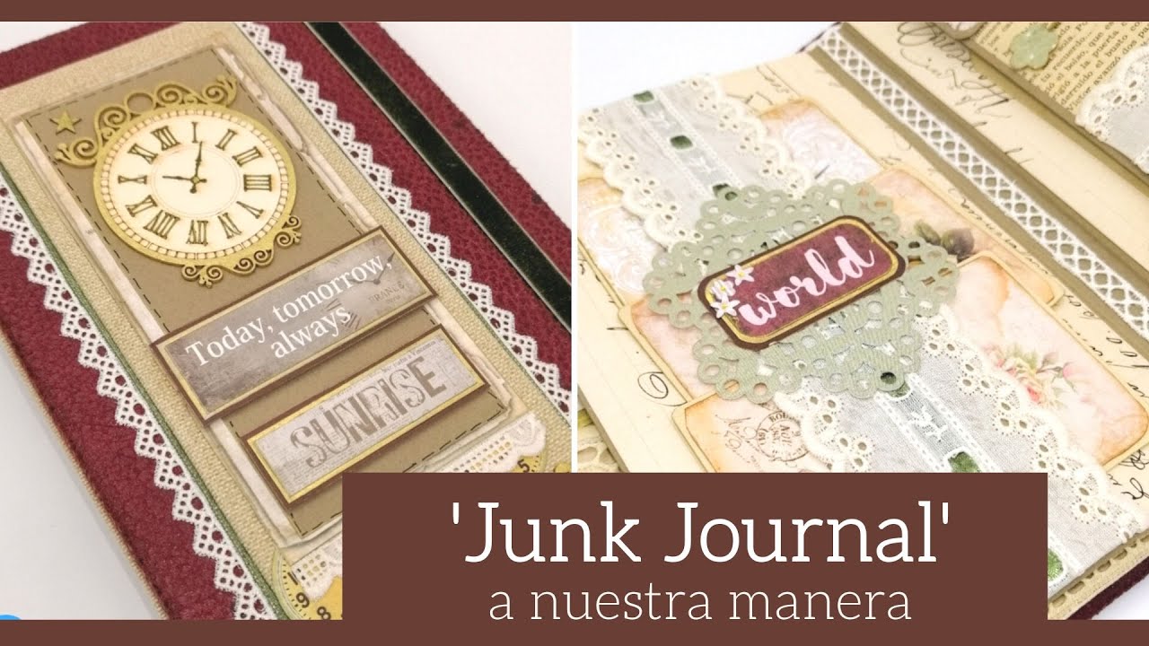 JUNK JOURNAL a nuestra manera - INSPIRACION | LLUNA NOVA SCRAP