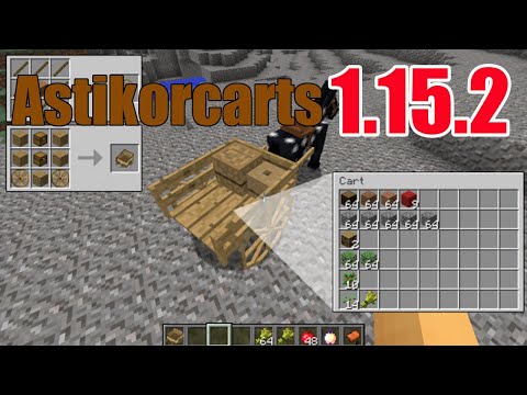 AstikorCarts Mod 1.15.2 For Minecraft - How To Download & Install AstikorCarts Mod 1.15.2