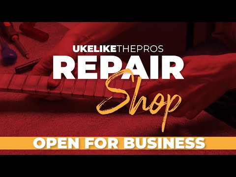 Ukelikethepros #Ukulele Repair Shop! We are OPEN for business!!