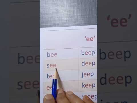 ee #ee sound words #phonics #shorts #phonics sound words