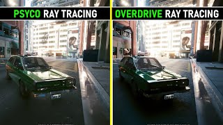 Cyberpunk 2077 - Ray Tracing Overdrive - On vs Off - Graphics ...