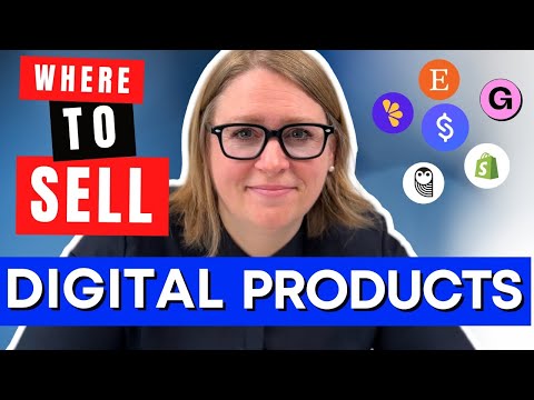 9 Best Websites to Sell Your Digital Products in 2025 for Beginners