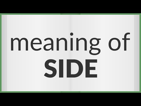 Side | meaning of Side