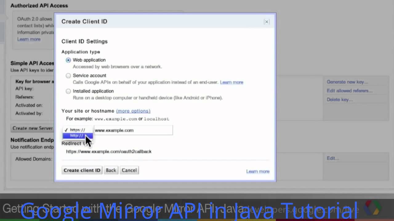 How to Use Google Mirror API in Java - Google Mirror API Tutorial