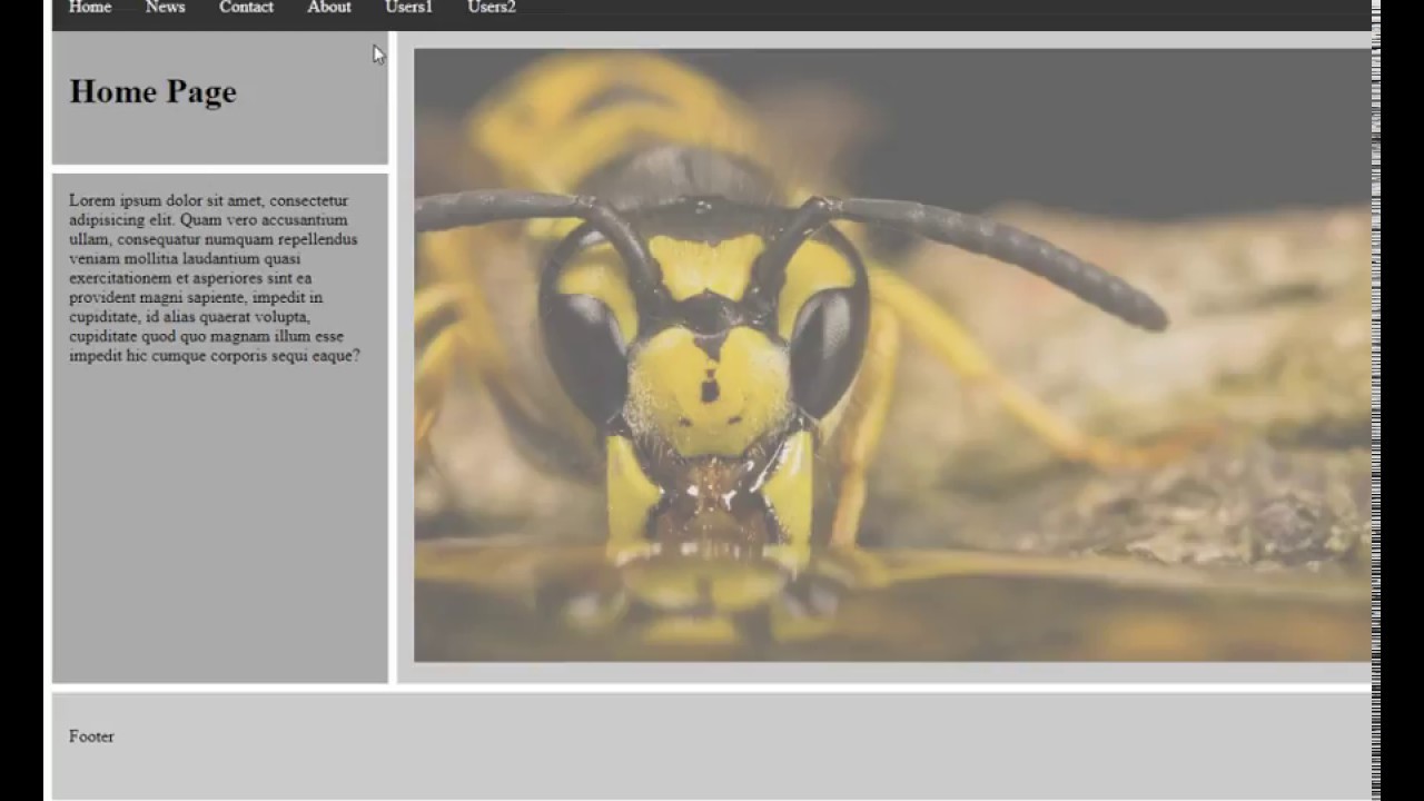 Codeanywhere Tutorials :: Users list in a table