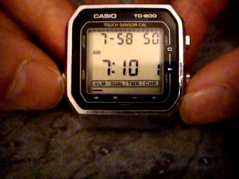 Casio TC-600 Vintage Digital Calculator Watch