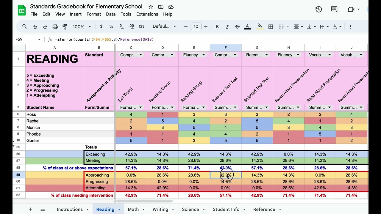 ES Standards Gradebook Tutorial