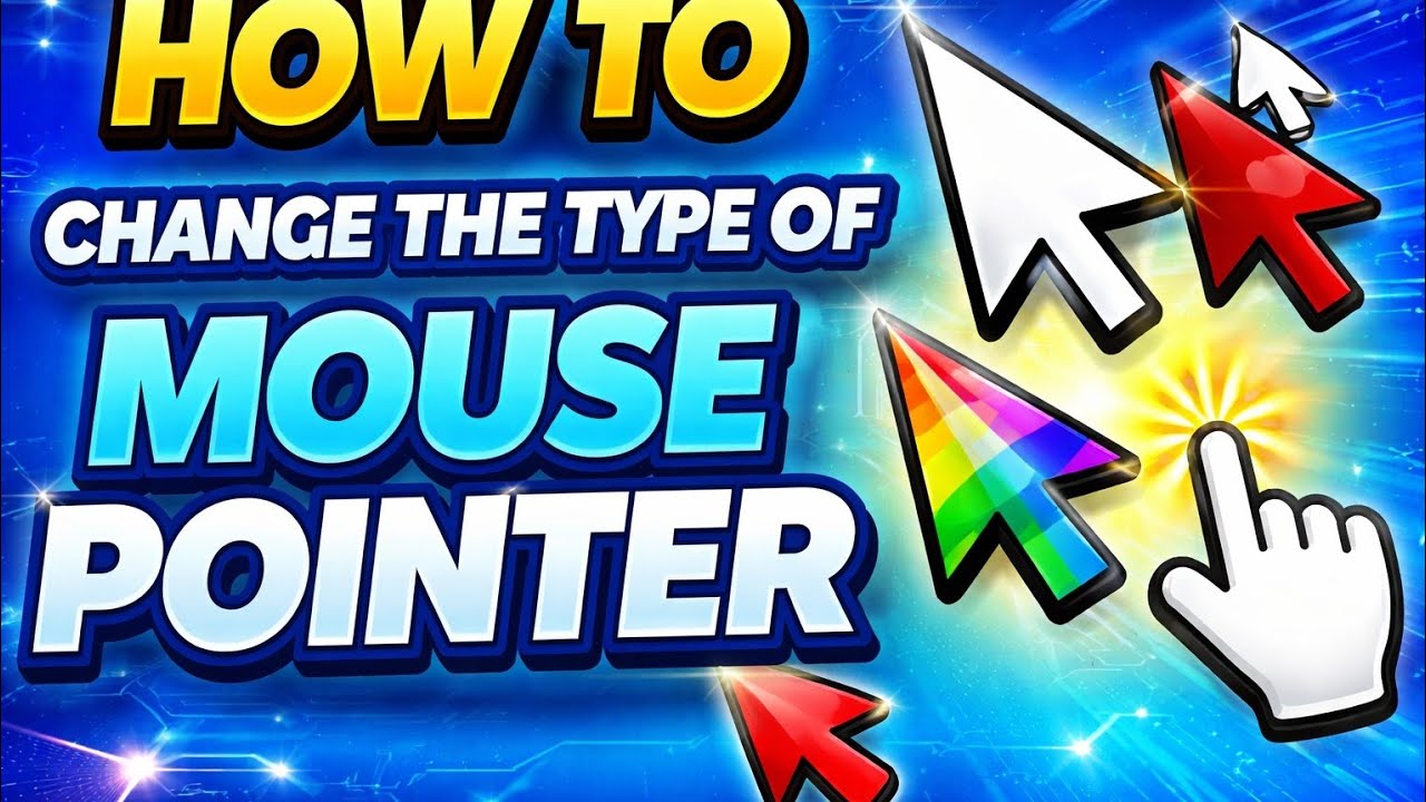 How To Change Mouse Pointer on Windows (Easy & Fast) 🖱️ | Customize Cursor Like a Pro#MousePointer.