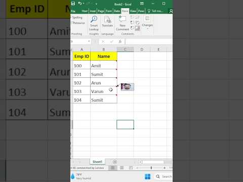 name with image in Excel #excel