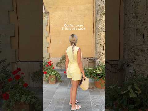Outfits I wore in Italy this week! On my LTK