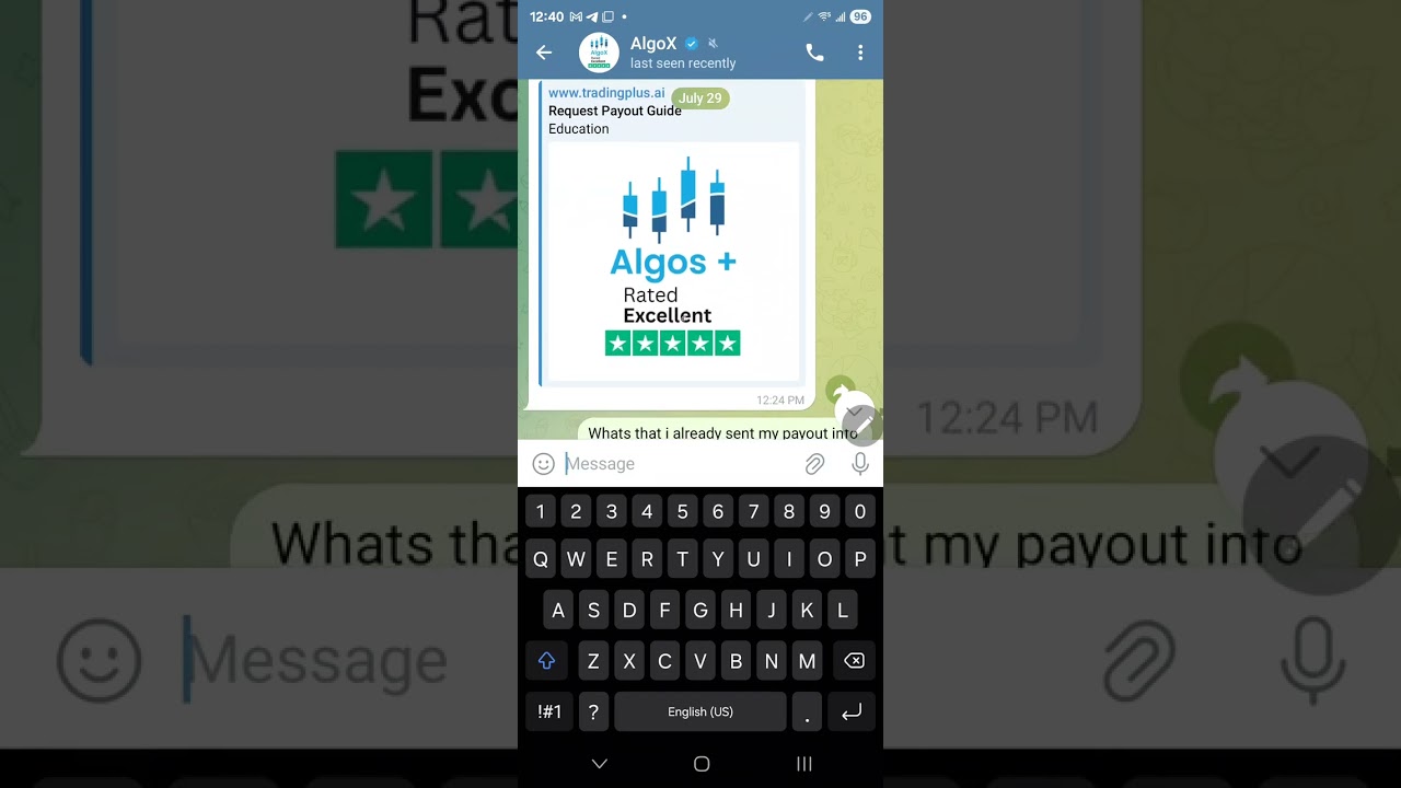 Algo plus,AlgoX paid client just not yet maby oneday they will 